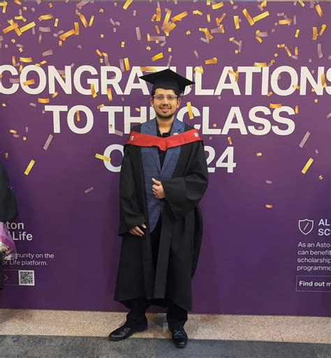 Finance Graduation Astonuniversity Gratitude Mastersdegree