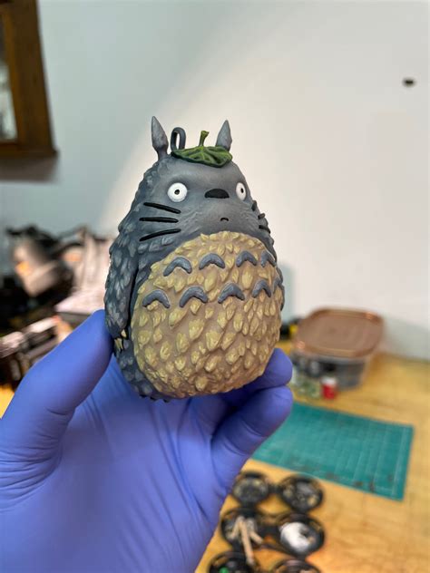 3d Printed Totoro My Neighbor Totoro • Made With Elegoo Saturn 2・cults