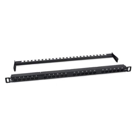 PLHD-24-Cat.6-Dual-180-0,5U Патч-панель высокой плотности Cabeus 19 ...