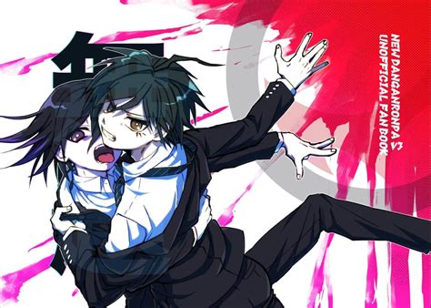 Oma Kokichi And Saihara Shuichi Danganronpa And 1 More Drawn By 6ga