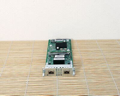 Cisco NIM MFT T E Port Multi Flex Trunk Voice T E Module With PVDM EBay