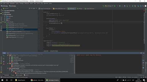 Android Manifest Merger Failed After Importing From Eclipse Stack Overflow