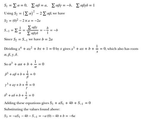 9231 Roots Of Polynomials Solutions 6 Maths With David