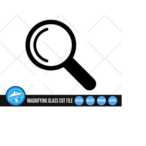 Magnifying Glass Svg Files Magnifying Glass Cut Files Ma Inspire