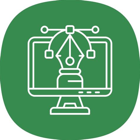 Vector Line Curve Icon 40716563 Vector Art At Vecteezy
