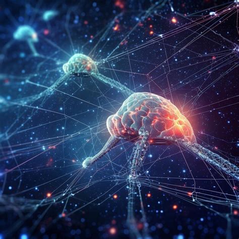 Premium Ai Image Brain Intricate Neural Web Complex Nervous System Closeup Of Cell Highlight