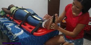 ACP Board To Tears Nayeli Just Cant Keep Her Feet Away From The Tickles Tnaflix Com