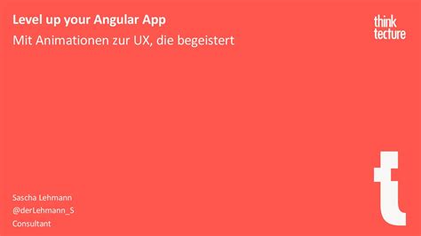 Level Up Your Angular App Mit Animationen Zur Ux Die Begeistert