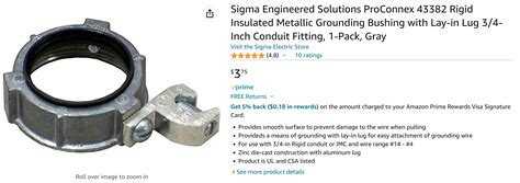 Electrical Is This The Right Grounding Bushing For Emt Am I Using It Wrong Home