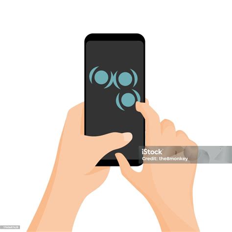 터치 스크린 손 제스처 손가락으로 격리된 벡터 그림의 움직임이 있는 평면 컬러 아이콘입니다 손 터치스크린 제스처 스와이프 또는