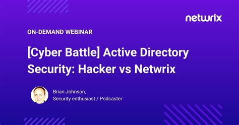 Netwrix Corporation On Linkedin Netwrix Webinar [cyber Battle