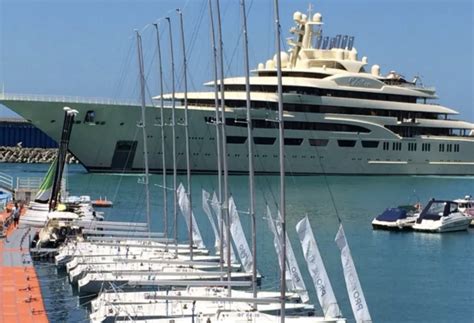 Russian Billionaires 156m Superyacht Dilbar Spotted In Sochi Yacht