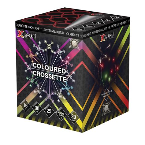 Datenbank Xplode Fireworks Coloured Crossette