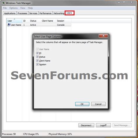 Task Manager Add Or Remove Columns Tutorials