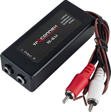 Metra Ground Loop Isolator Black TCGLI Best Buy