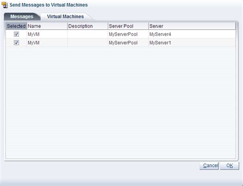 711 Sending Messages To Virtual Machines