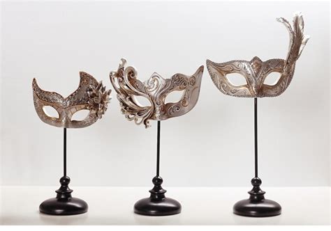 Европейские ретро креативные древние серебряные маски фигурки украшения ручной работы изделия из