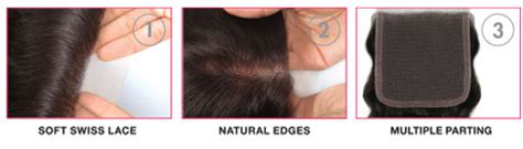 Sensationnel Bare And Natural Lace Closure Bundle Deal Straight