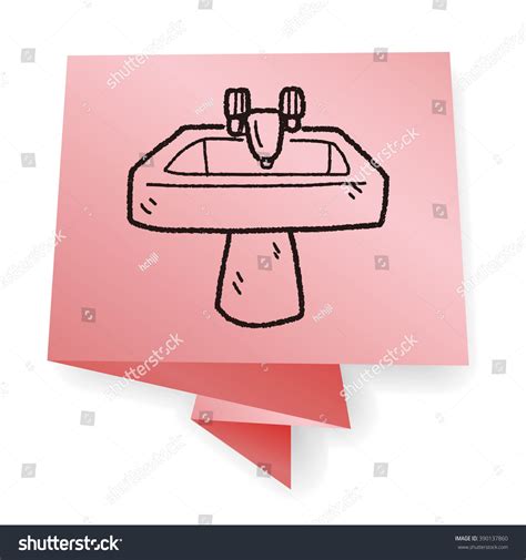 Sink Doodle Stock Vector Royalty Free Shutterstock