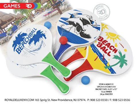 Beach Paddle Ball At