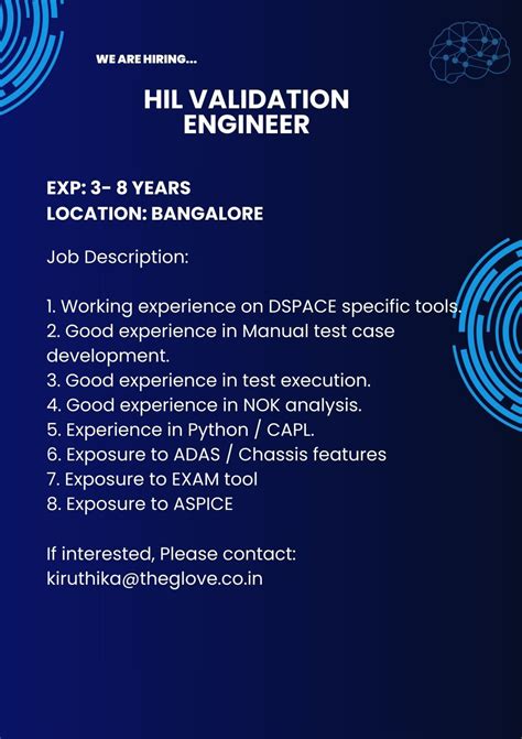 Kiruthika Alwar On Linkedin Automotivejobs Automotivehiring Hil Hiltesting Bangalorejobs…