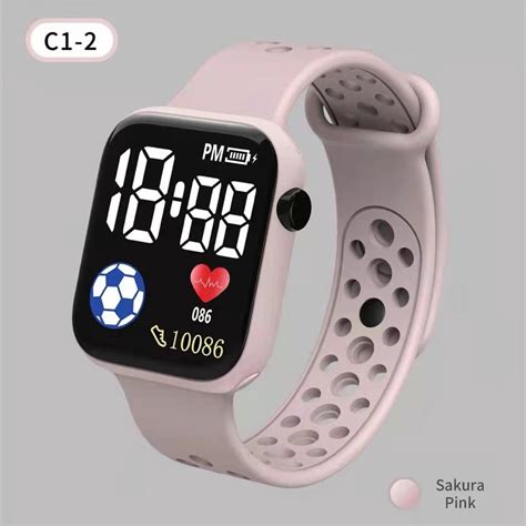 Jual Jam Tangan Digital Led Modern Jam Led Korea Style Unisex