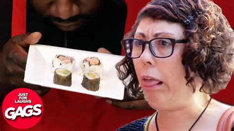 Eating Bad Sushi Leads To Illness Hilarious Pranks Video