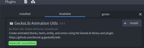 Tutorial How To Use Nerdys Geckolib Plugin 52 20234 Mcreator