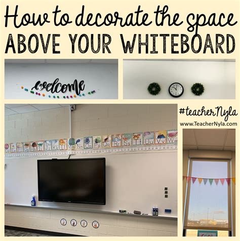 Classroom Whiteboard Ideas