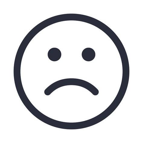 Face Sad Free Vector Icons On