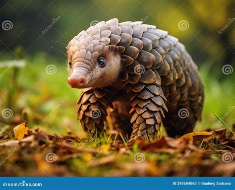 Indian Pangolin Or Anteater Manis Crassicaudata One Of The Most Trafficked Wildlife Species