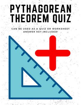 Pythagorean Theorem Quiz By Mr Noondi Teachers Pay Teachers