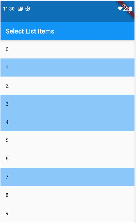 Selectable List View In Flutter This Article Will Help If You Are