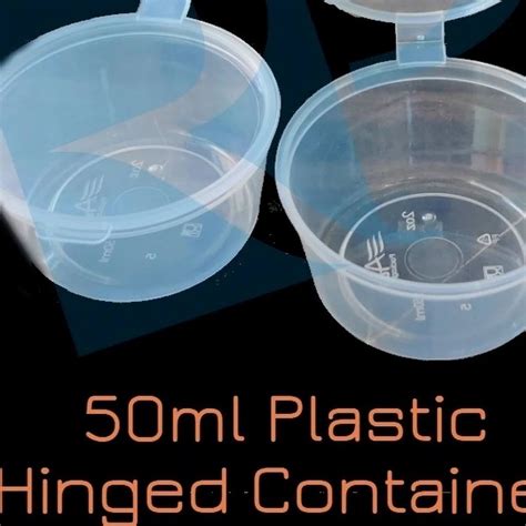 50ml Disposable Plastic Food Container At ₹ 3 5 Piece In Mumbai Id