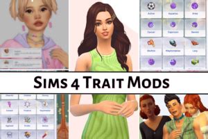Sims Trait Mods Unlock Your Sims Hidden Potential