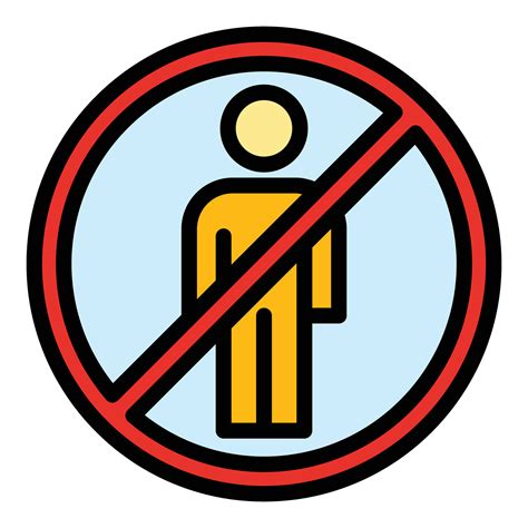 Avoid Person Icon Vector Flat 26606962 Vector Art At Vecteezy