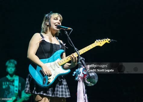 Lili Trifilio Of Beach Bunny Performs At Little Caesars Arena On June