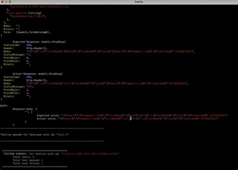[feature] beautify response diff viewer on cli · issue 334 · keploy keploy · github