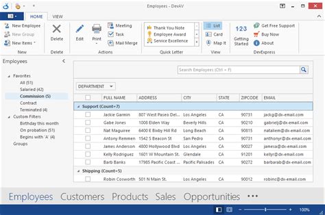 Winforms Outlook Style Navigation Controls Coming Soon In V141
