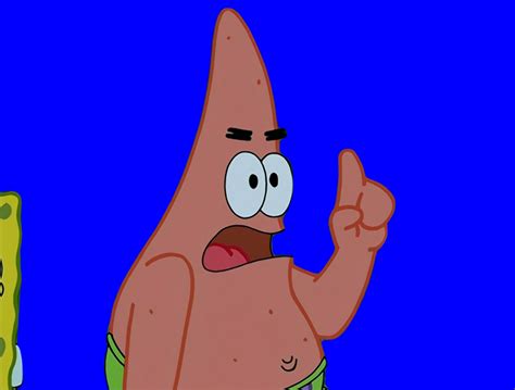 Patrick Saying Lets Leave To Spongebob Meme V2 Spongebob Squarep