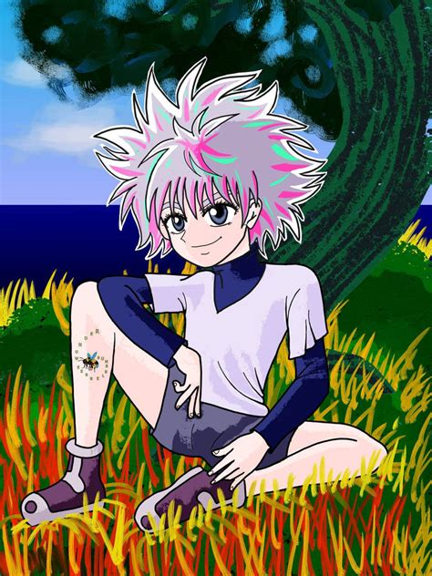 Killua Zoldyck Fanart By Bumblebeewonder On Deviantart