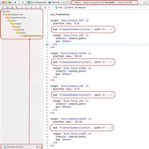 Ios Use Of Unresolved Identifier Phoneauthprovider Stack Overflow