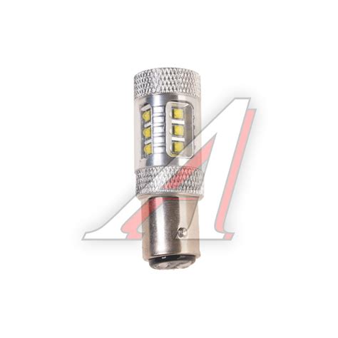 57304W Лампа светодиодная 12V P21/5W BAY15d 6000K двухконтактная 16 ...