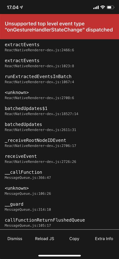 scrollview unsupported top level event topscroll dispatched · issue
