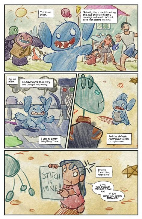 Lilo And Stitch 1 Foc Preview Ohana Overload In New Series