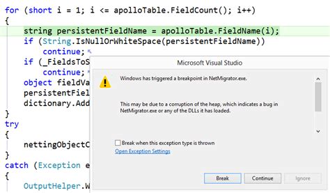 Fixing An Unmanaged Code AppCrash ZeroSharp