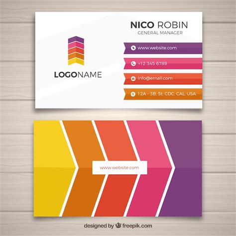 Page 2 Logo De Carte De Visite Vecteurs Et Psd Gratuits à Télécharger
