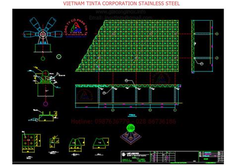 Cấu Tạo Dàn Không Gian Thép Nhịp Lớn Nút Cầu Cho Nhà Thi đấu