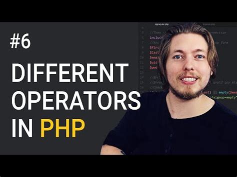 Learn 6 Operators In PHP Procedural PHP Tutorial For Beginners PHP