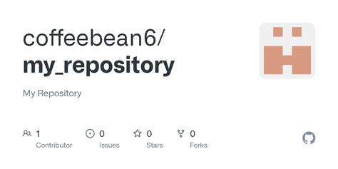 Github Coffeebean My Repository My Repository